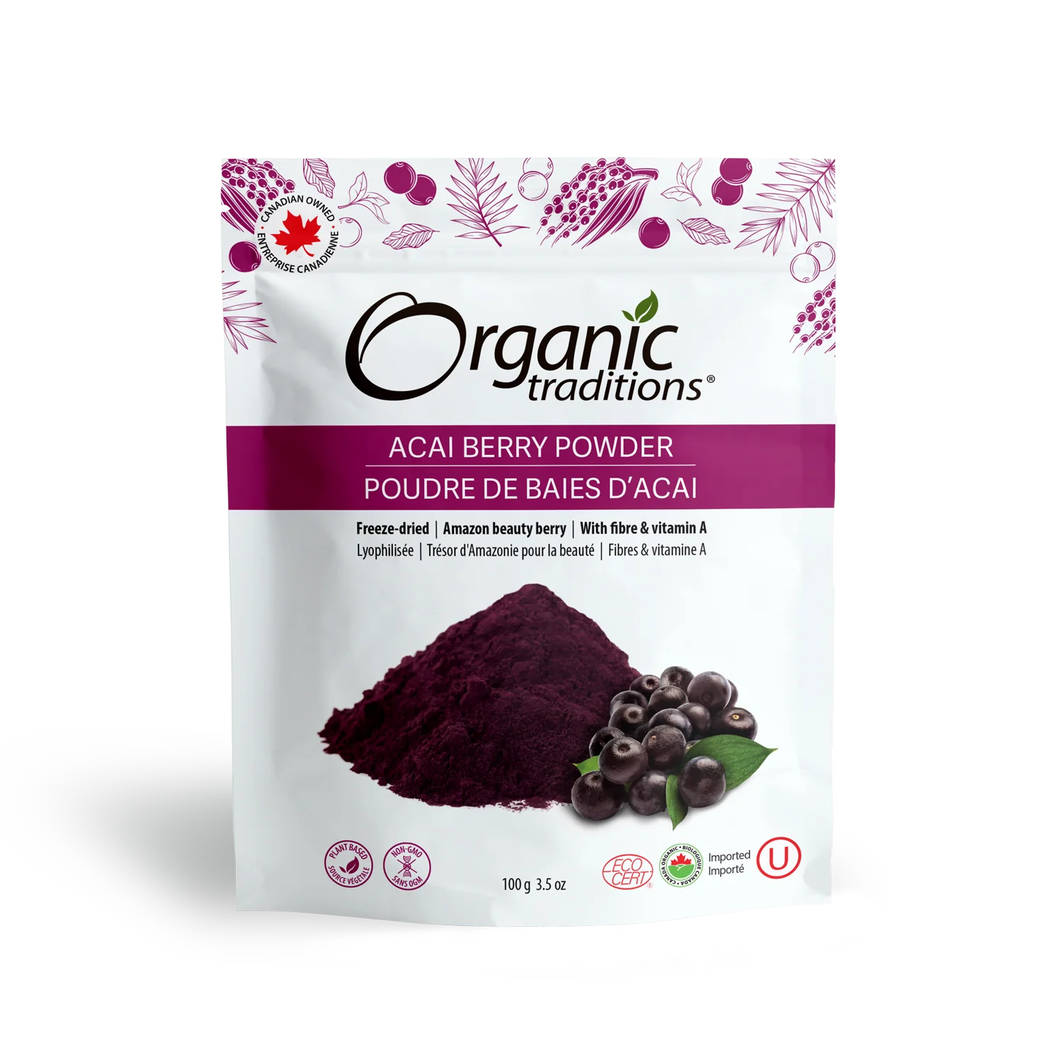 Organic Acai Berry Powder – Nature's Essence