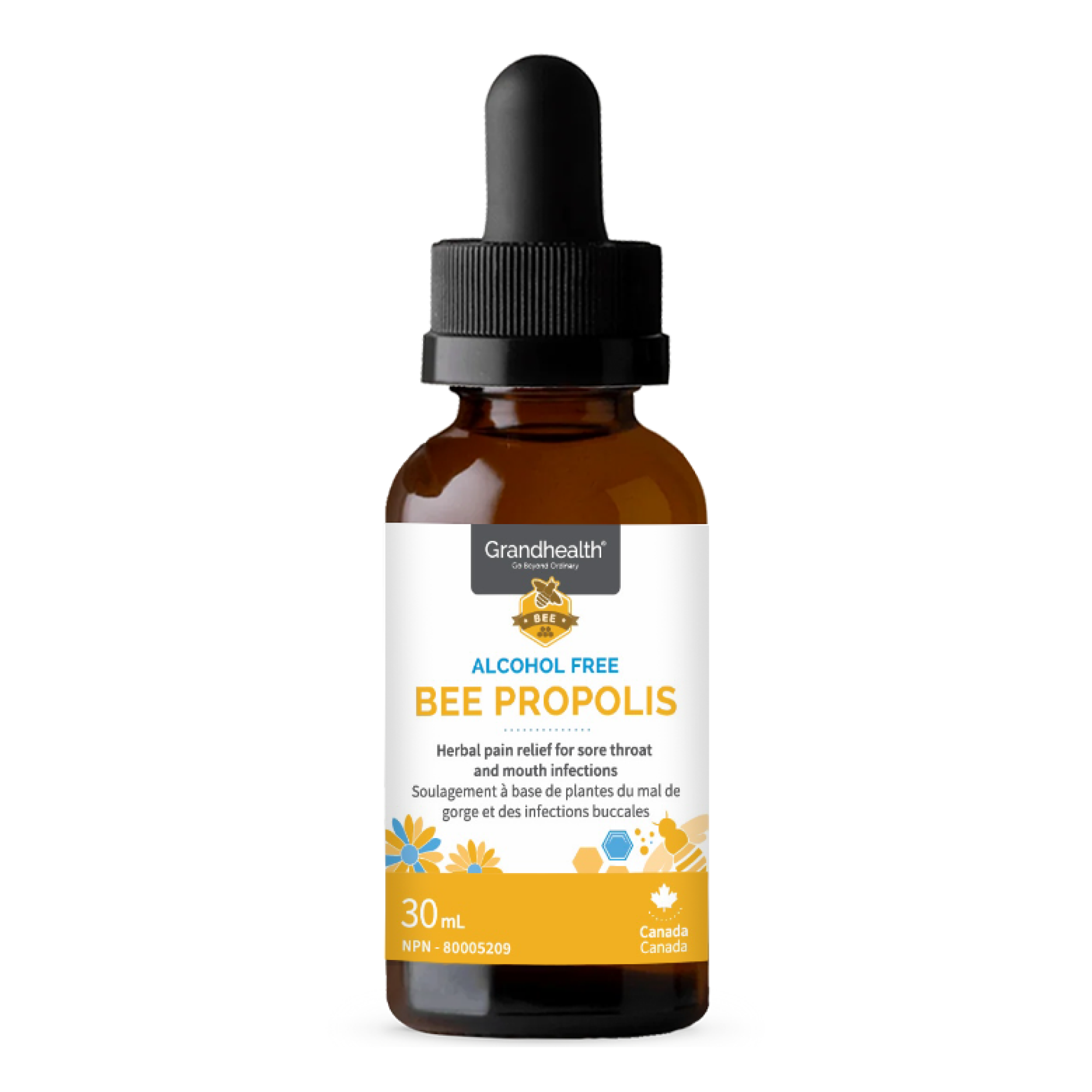 Grandhealth Bee Propolis Tincture (Alcohol Free) – Nature's Essence
