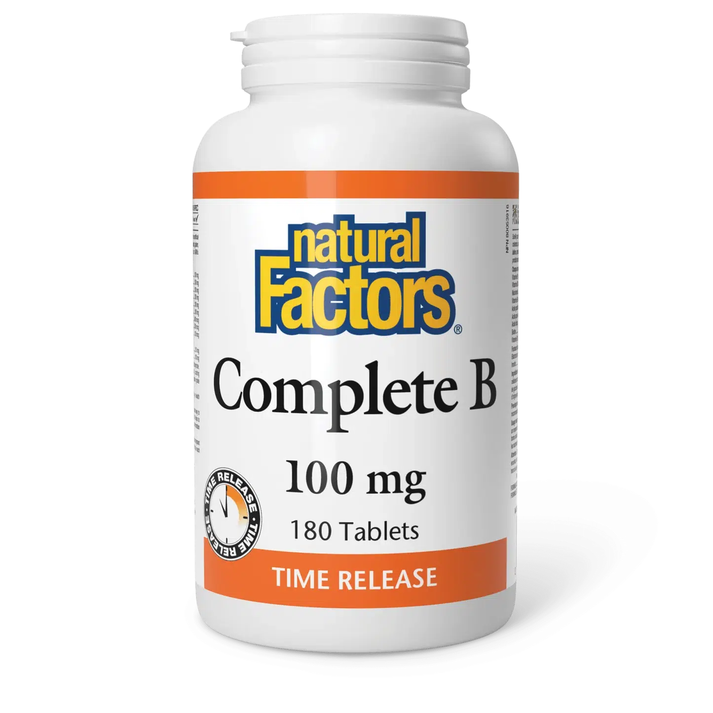 Complete B 100mg Time Release by Natural Factors – Nature's Essence