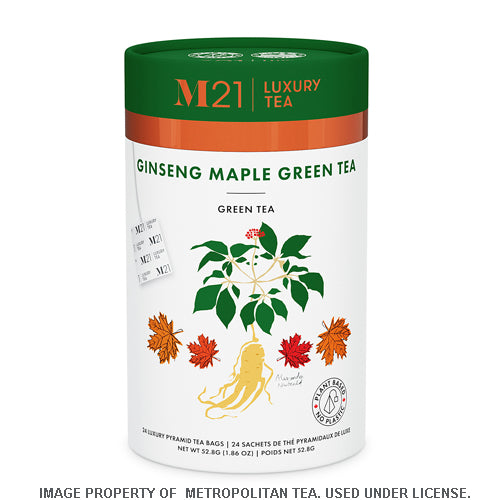Ginseng Maple Green Tea (24 Bags) – Nature's Essence