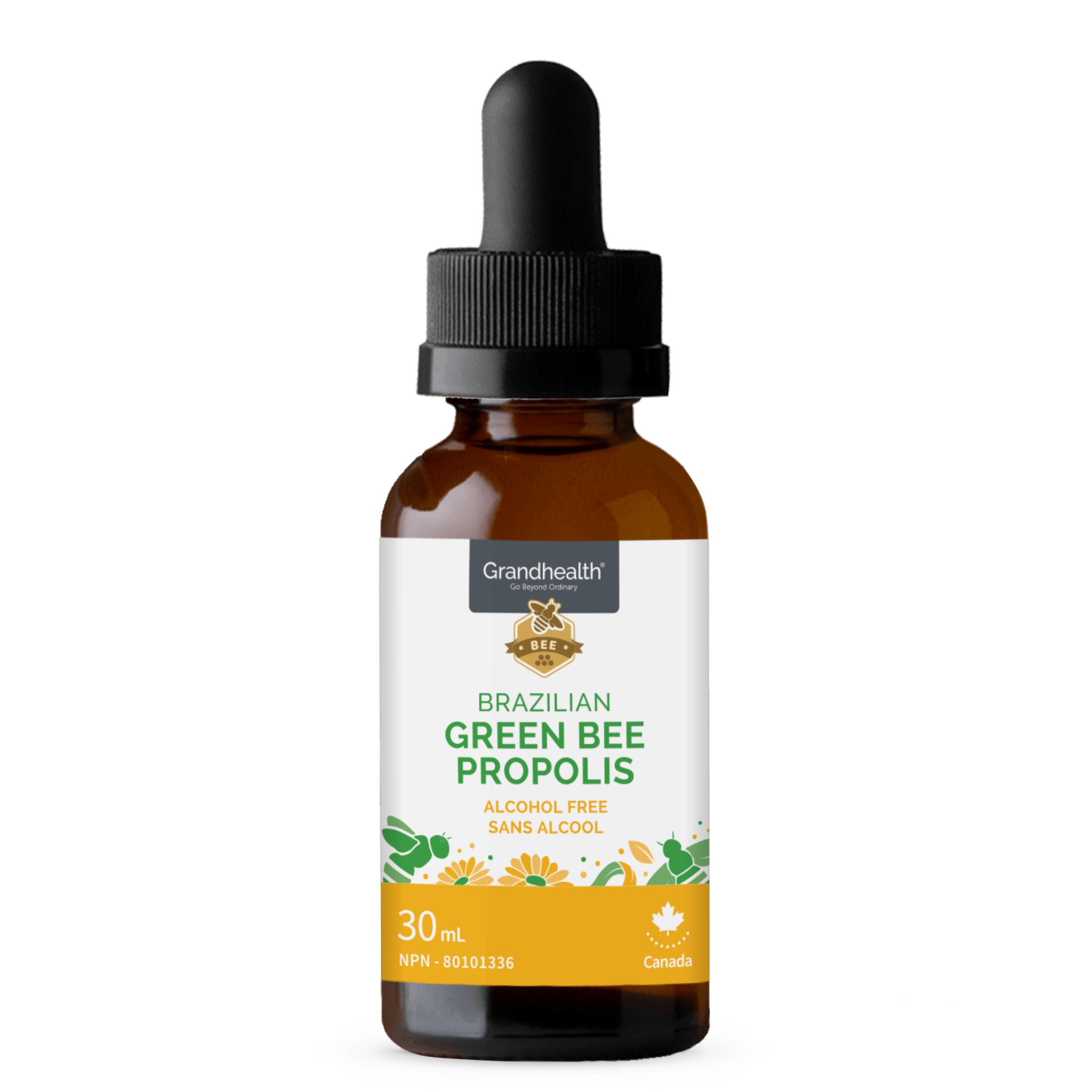 Brazilian Green Bee Propolis Tincture (Alcohol Free) – Nature's Essence