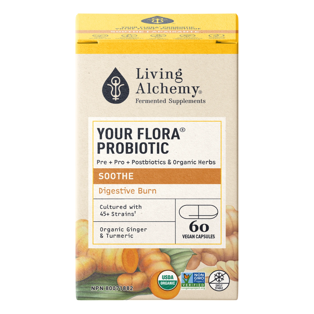 Living Alchemy Your Flora® Probiotic Soothe – Nature's Essence